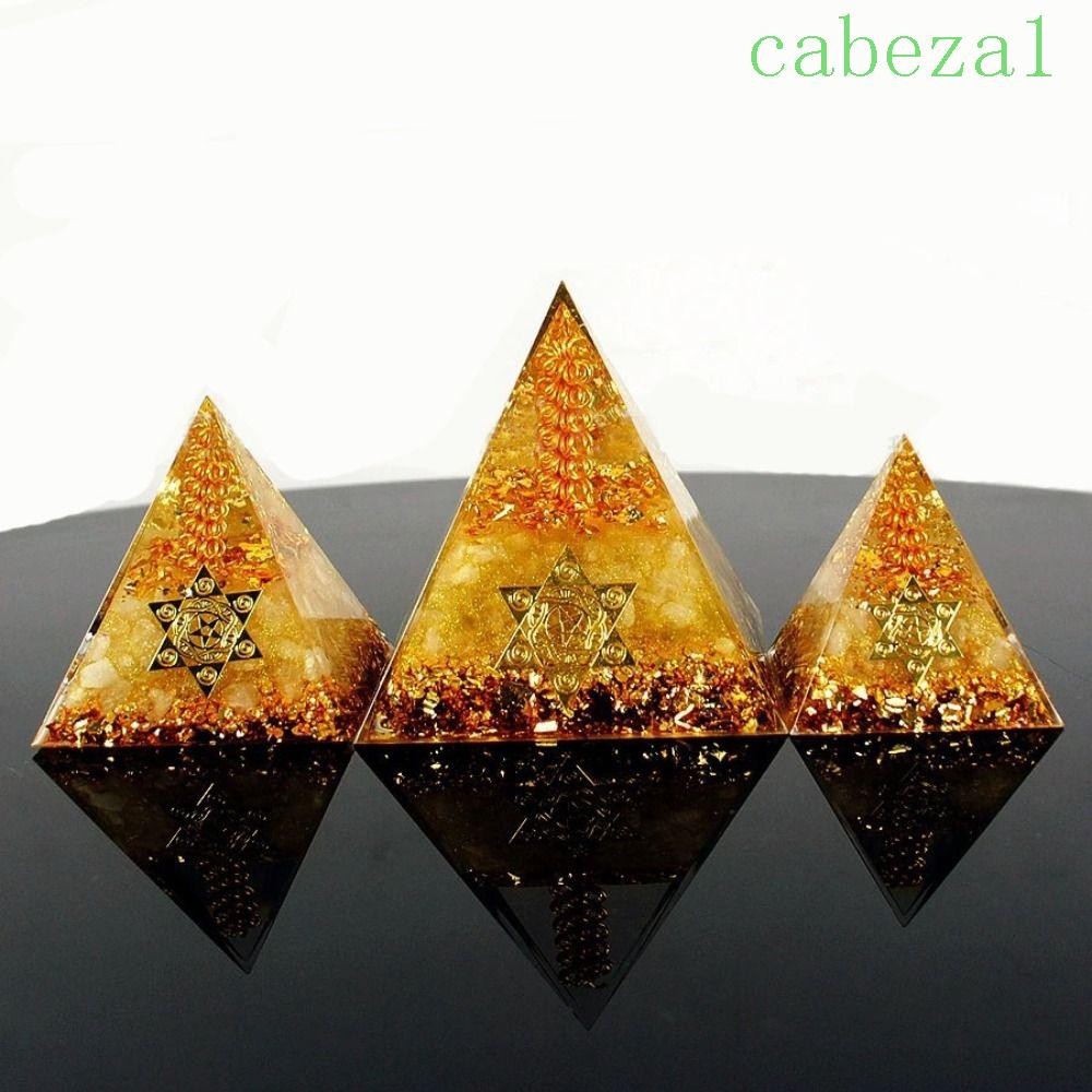 CABEZA Crystal Energy Pyramid, Energy Generator Meditation Tool Pyramid ...