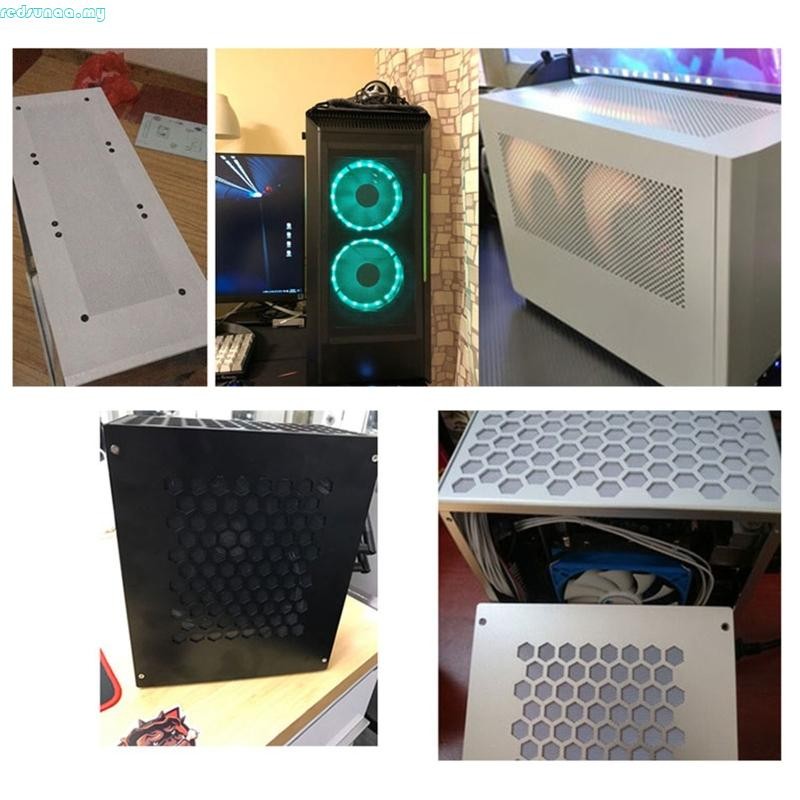 redsunaa DIY Dust Filter for Computer Cooler Fan PC Fan Dust Mesh ...