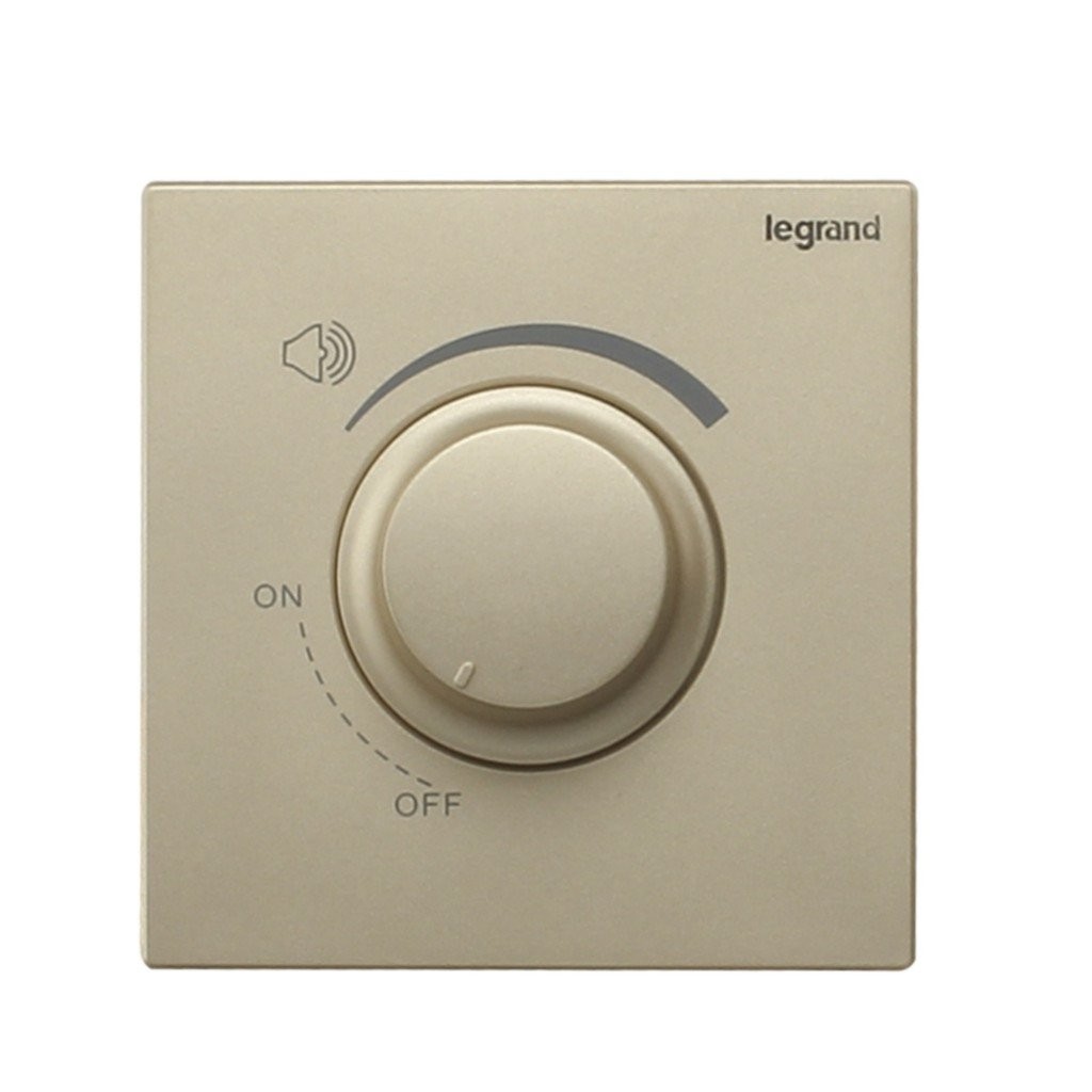 Tcl Rogeran Switch Socket Shidian Milan Gold Volume Adjustment Switch ...