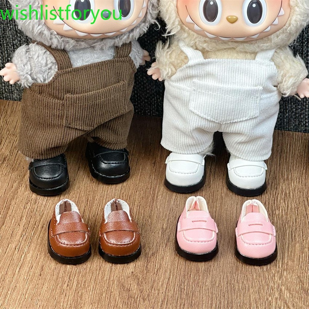 (No dolls) For 17 cm Labubu shoes 17cm Labubu doll doll baby shoes can ...