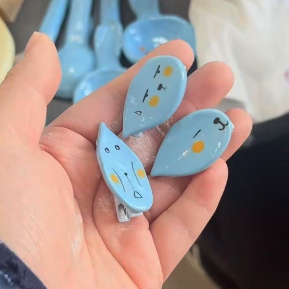 Hairpin Barrettes Hairpin Expression Bag QOO Hair Clip Ancient Morning ...