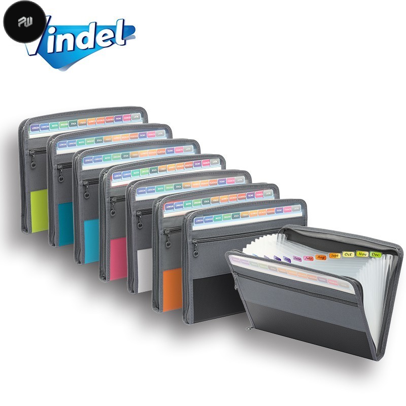 PW Expanding File folder、Folder fail 、File folder A4 Size 、13 Pockets ...