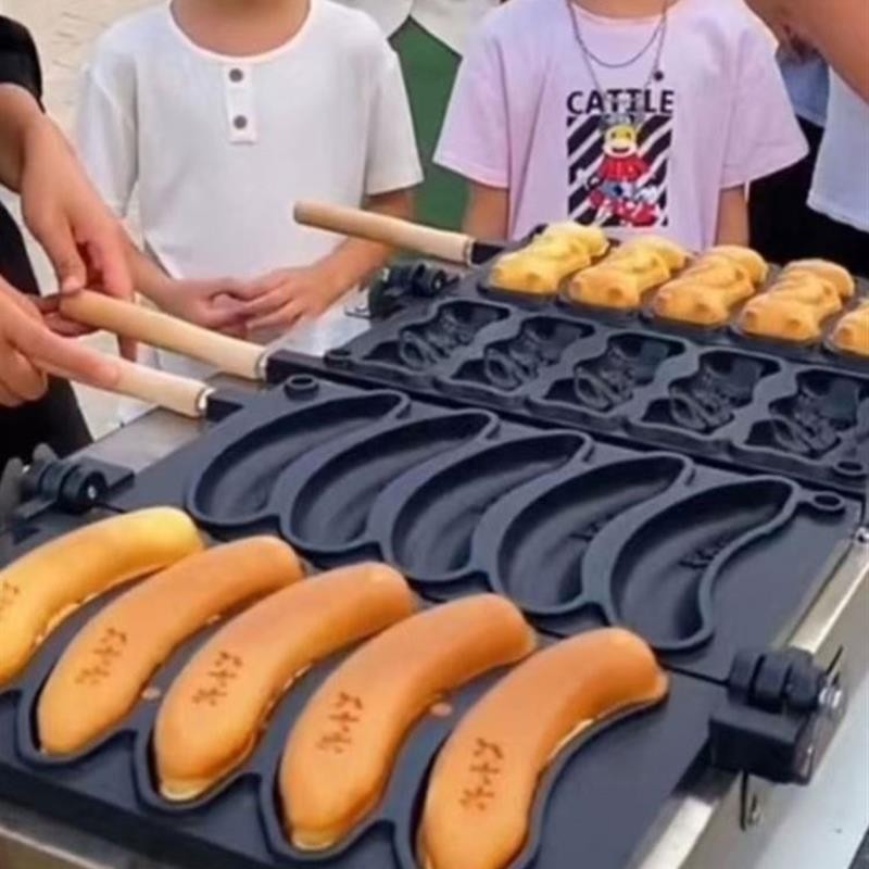 Selebriti Internet Mesin Menggoreng Pisang Lidi Peralatan Kek Gas Komer ...