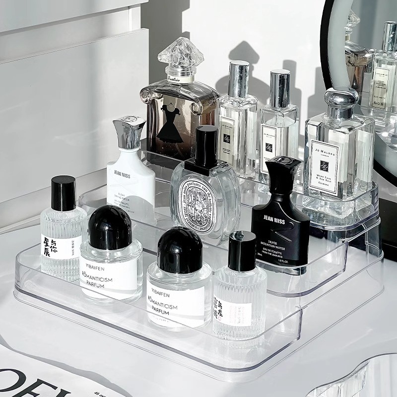 Rak paparan tangga 香水置物架 收納盒 階梯展示架 Perfume Shelf Q Fragrance Sample ...