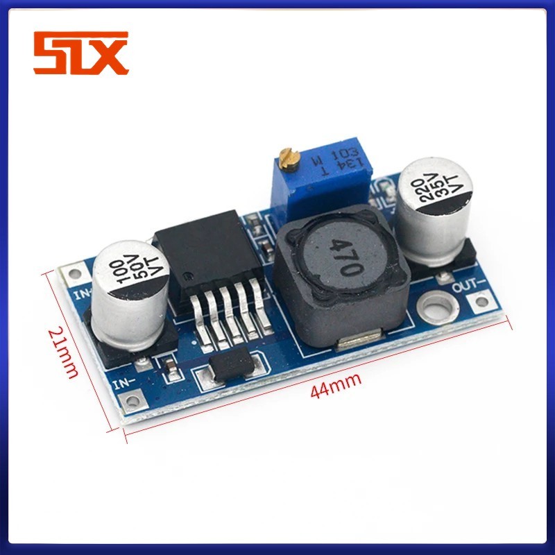 LM2596s DC-DC step-down power supply module 3A adjustable step-down module LM2596 voltage ...