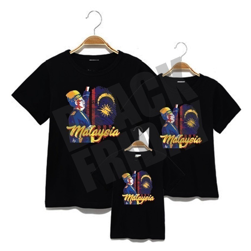 [ready 2025 fashion Stock] Malaysia Merdeka Family Set T-Shirt 05 ...