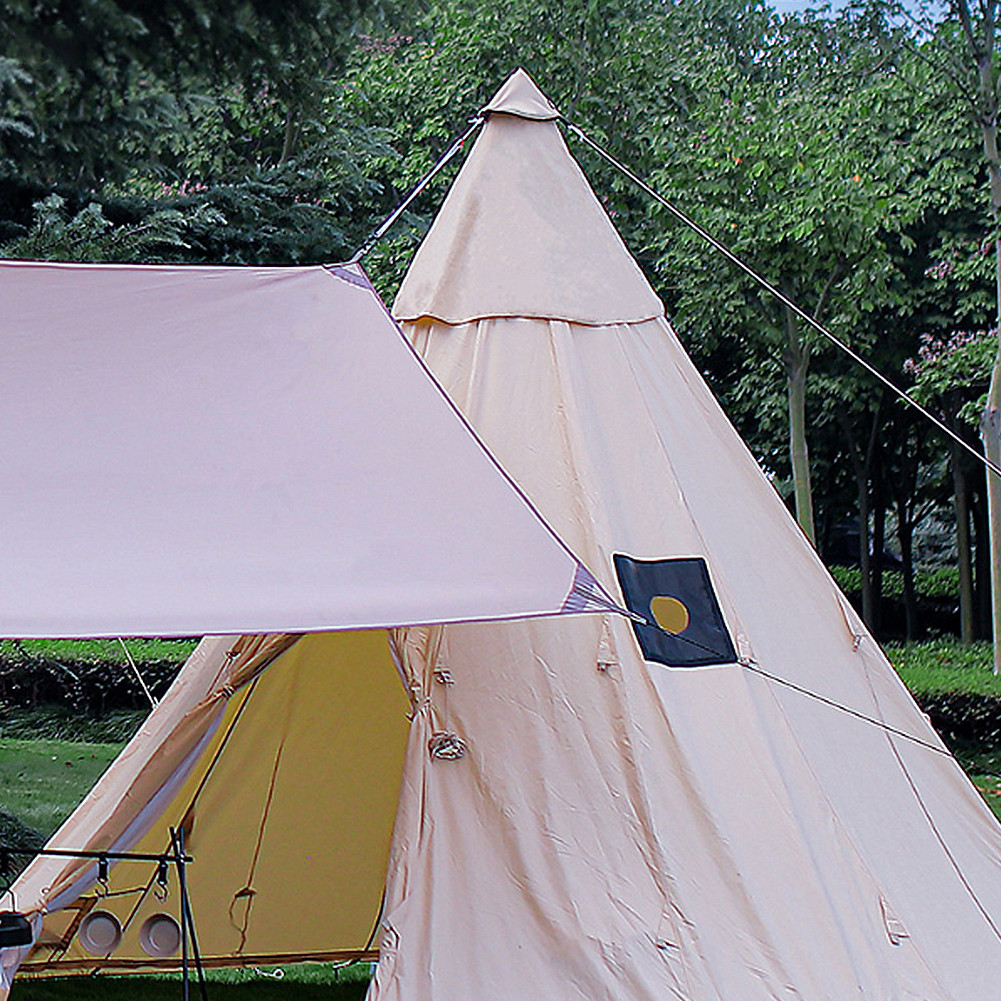 Tent Triangle Waterproof Cap Tarp Adapter Canopy Connecting Cap Tent ...