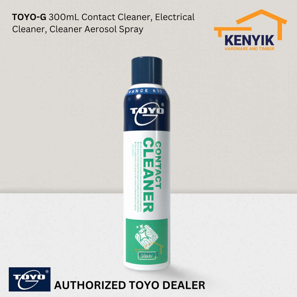 TOYO-G 300mL Contact Cleaner, Electrical Cleaner, Cleaner Aerosol Spray ...