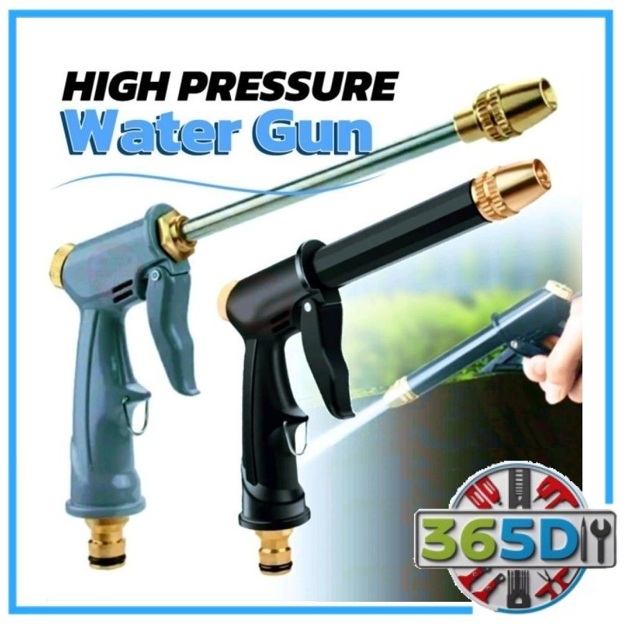 365DIY High Pressure Water Spray Gun Nozzle Car Wash Foam Garden Hose ...
