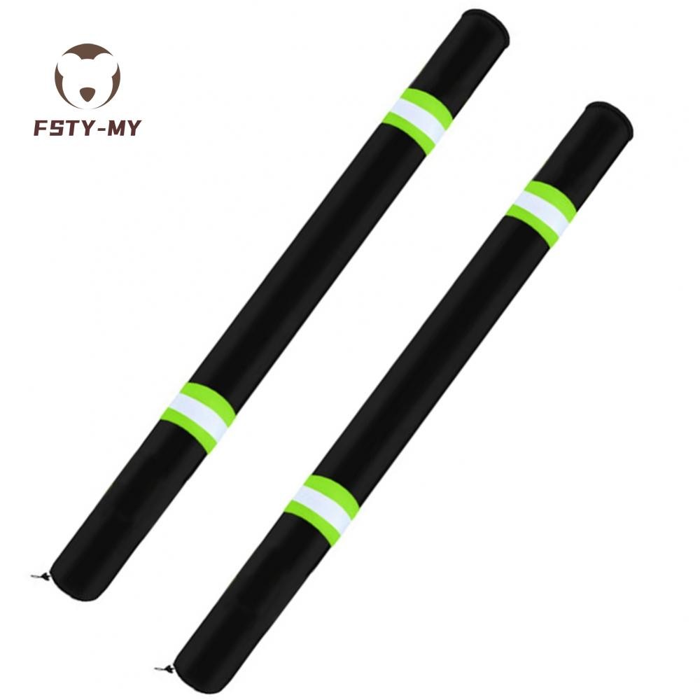 2pcs Boat Trailer Guide Pole Pad Sleeve Pole Cover With Reflective ...
