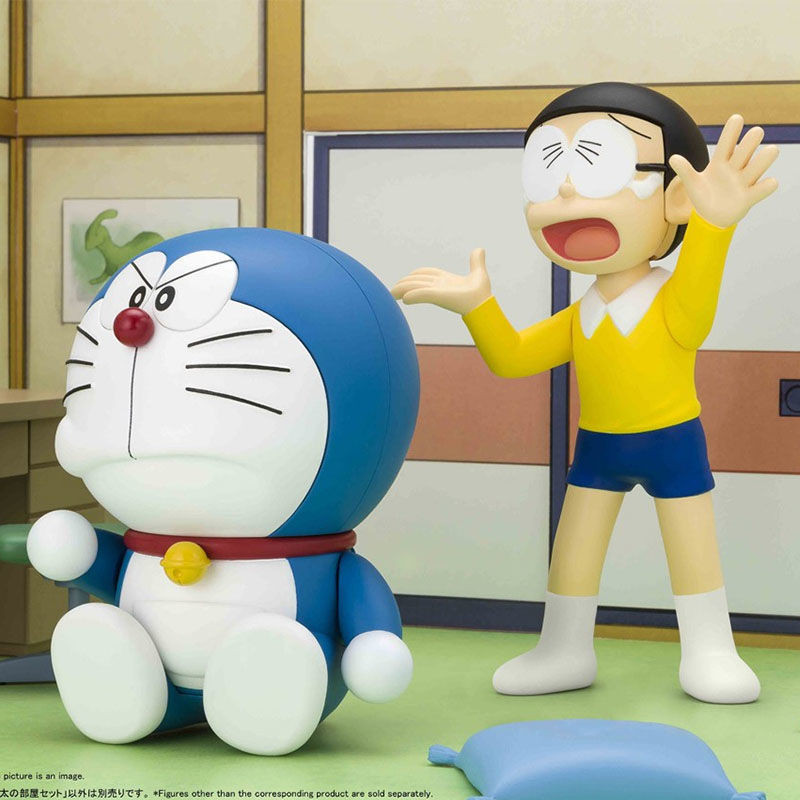 Ready Stock Bandai Figuarts ZERO Doraemon Doraemon Nobita Nobita Time ...