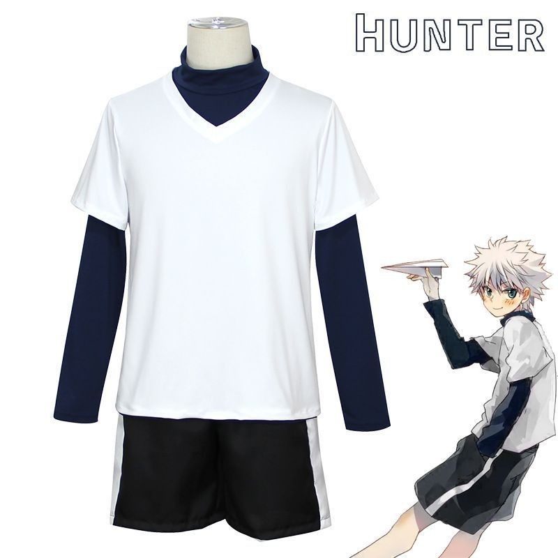 Hunter x HUNTER Killua Zoldyck Full-Time HUNTER cos Clothing Qiqi cos ...