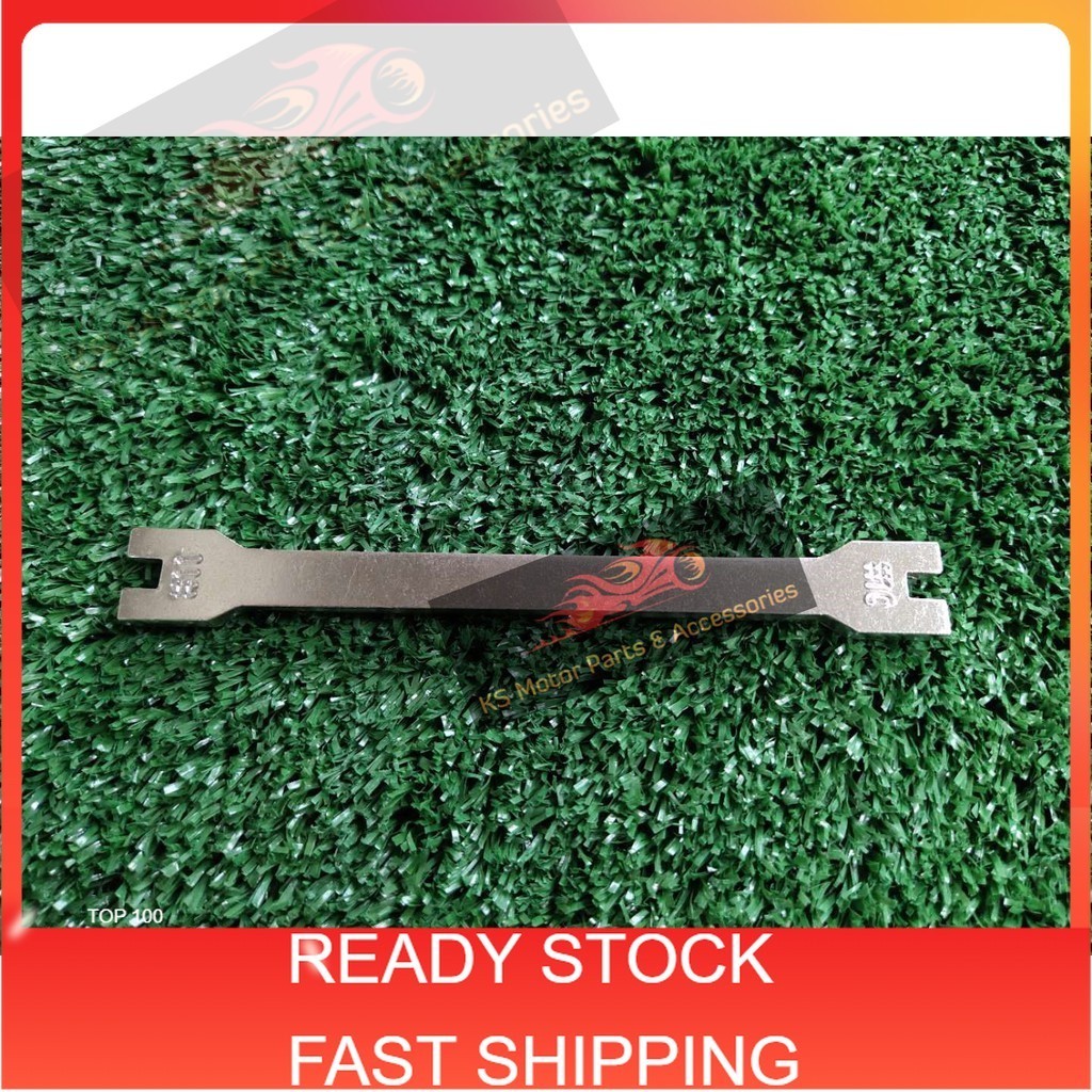READY STOCK MOTORCYCLE CHROME SPOKE SPANNER WHEEL RIM WRENCH REPAIR ...
