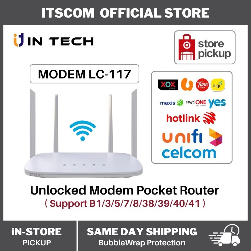 Modem V12 R311 CAT 4 LC117 LTE 4G Router Modem Modified /Unlimited ...