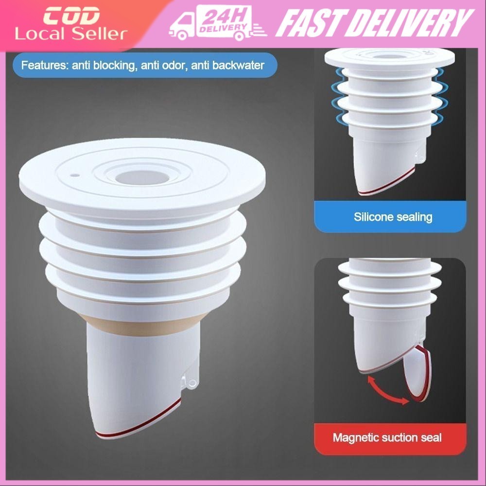 One Way Valve Stopper Seal Kitchen Bathroom Accessories Anti odor Floor ...