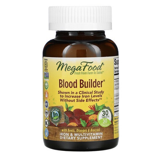 MegaFood, Blood Builder, 30 / 60 / 90 / 180 Tablets | Shopee Malaysia