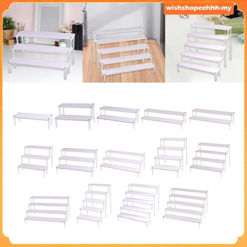 [WishshopeehhhMY] Wooden Display Riser Stand Step Ladder Practical ...