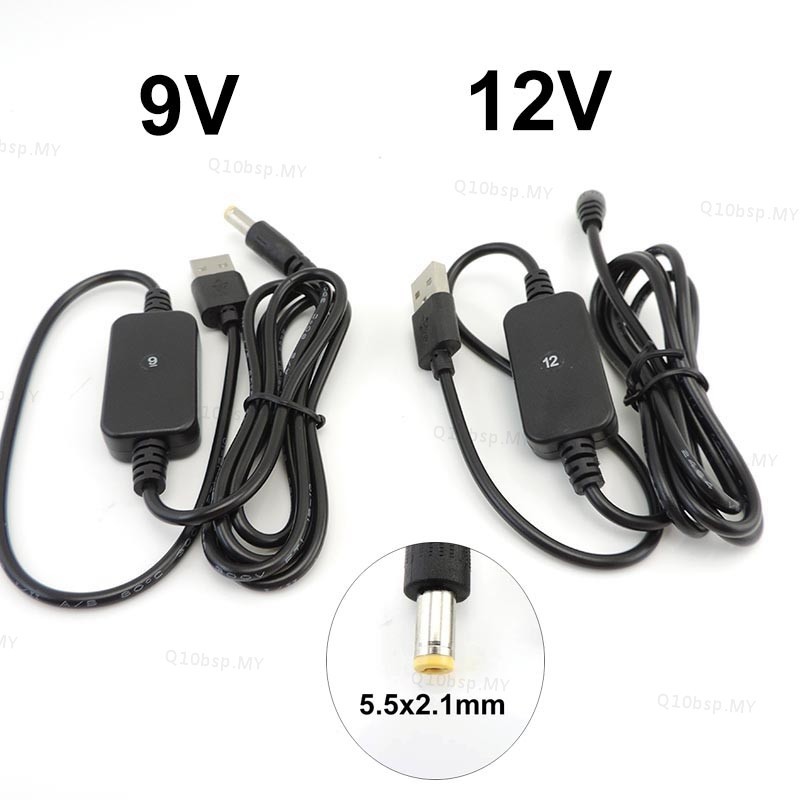 USB DC 5V to DC 9V 12V Step Up Cable Module USB Power Boost Line Step ...