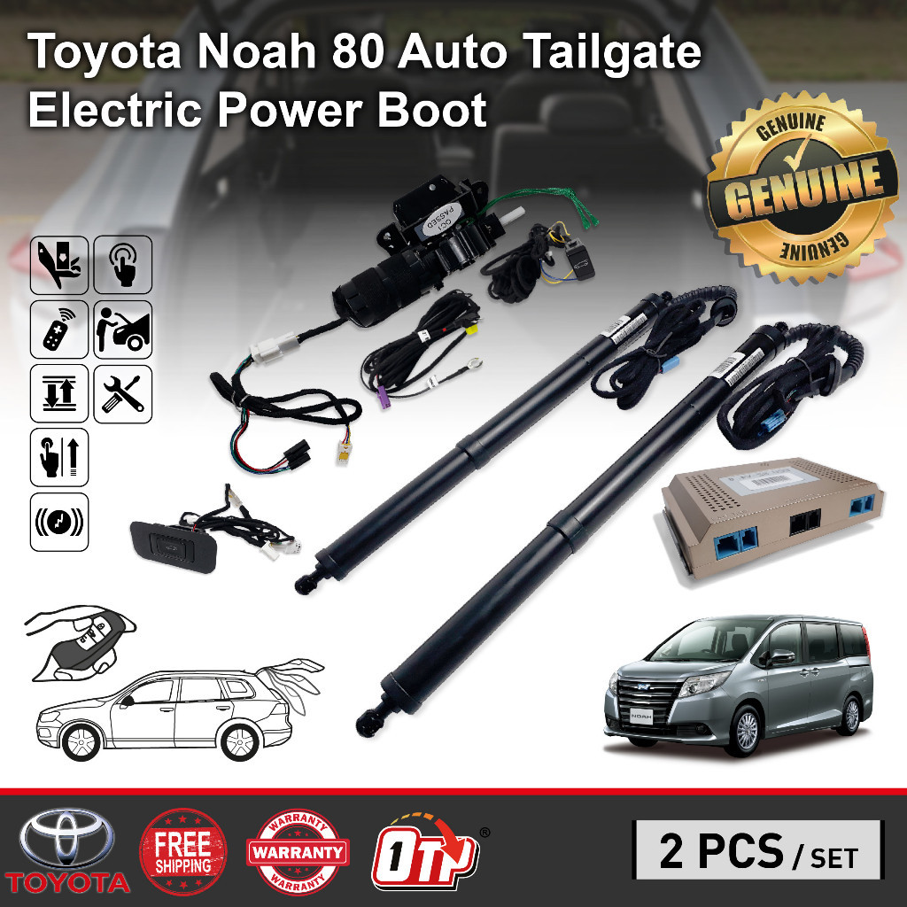 OTP Toyota Noah 80 Plug & Play Electric Auto Tailgate Power Boot Soft ...