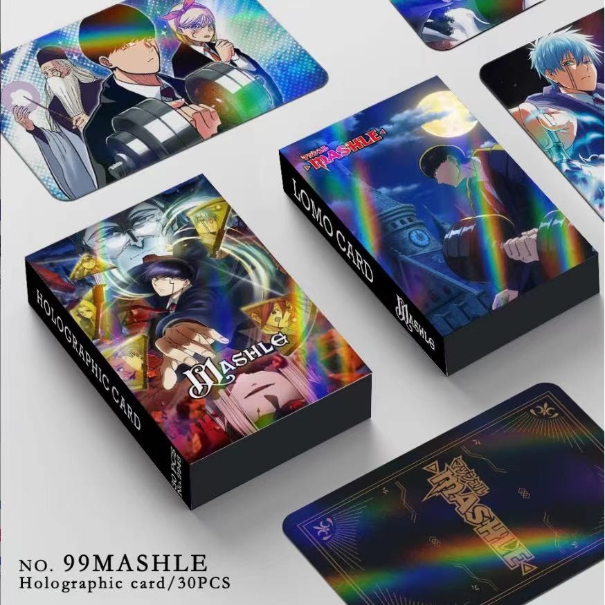 [30pcs] Hologram PACK PHOTOCARD MASHLE CARD PHOTO CARD KPOP LOMOCARD ...