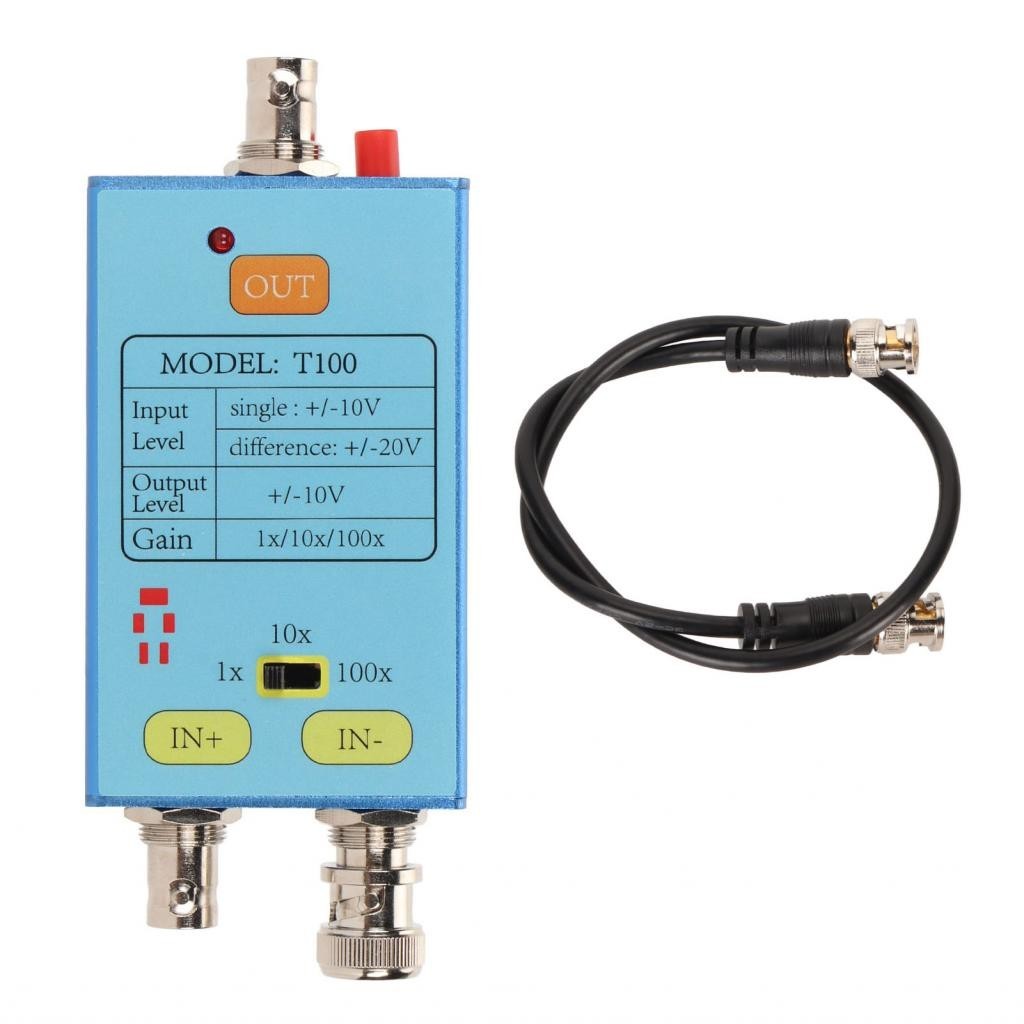 Maib T100 Differential Probe Oscilloscope Amplifier Professional 1X 10X ...