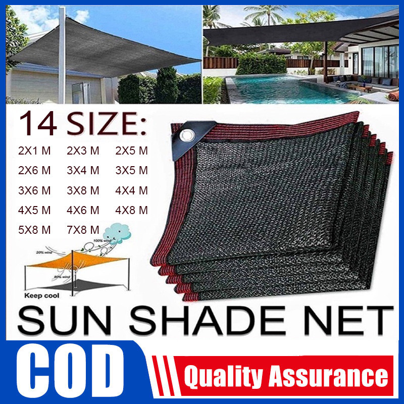 ZCKHZ COD Shade Sail Garden Sun Shade Net Car Cover Sun Shade Net ...