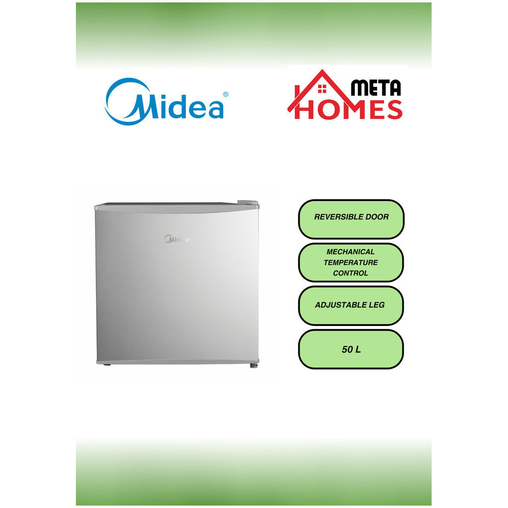 Midea 50L Mini Bar Refrigerator MDRD86FGG | Shopee Malaysia