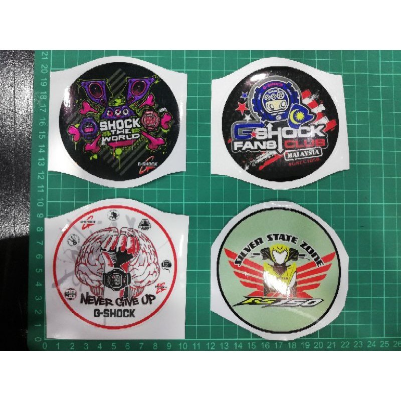 STICKER PRINT MOTOR CLUB REFLECT PANTUL Stiker Motor | Shopee Malaysia