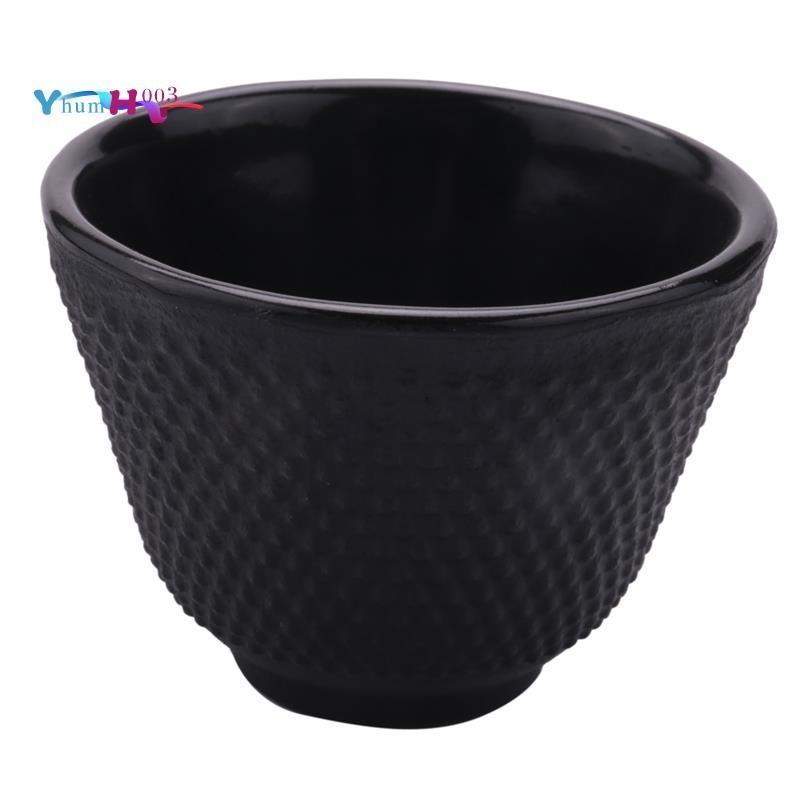 Cast Iron Tea Cups Polka Dot Iron Cup Iron Pot Retro Cup- Teacup ...