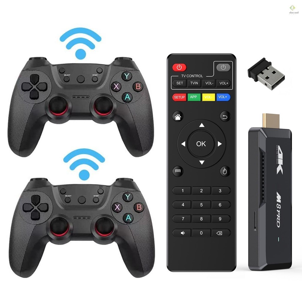 Retro Game Console TV 4K HD Output Plug and Play Games Console Stick ...
