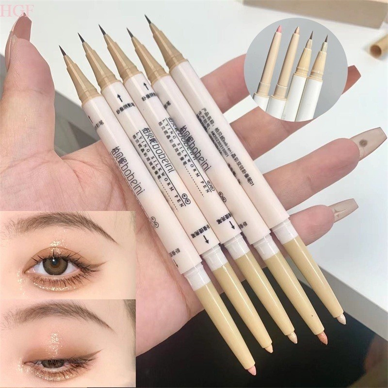 Double Tip Eyeliner Aegyosal Pen Matte Highlighter Glitter Eyeshadow ...