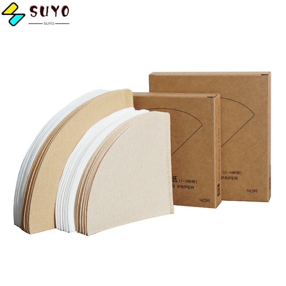 SUYO 40Pcs Hand-brewed Coffee, Pull-out Drip Special Coffee Filter ...