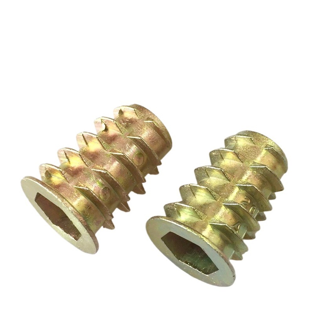 M4-m10 Furniture Embedded Nut Woodworking Internal External Thread Nut ...