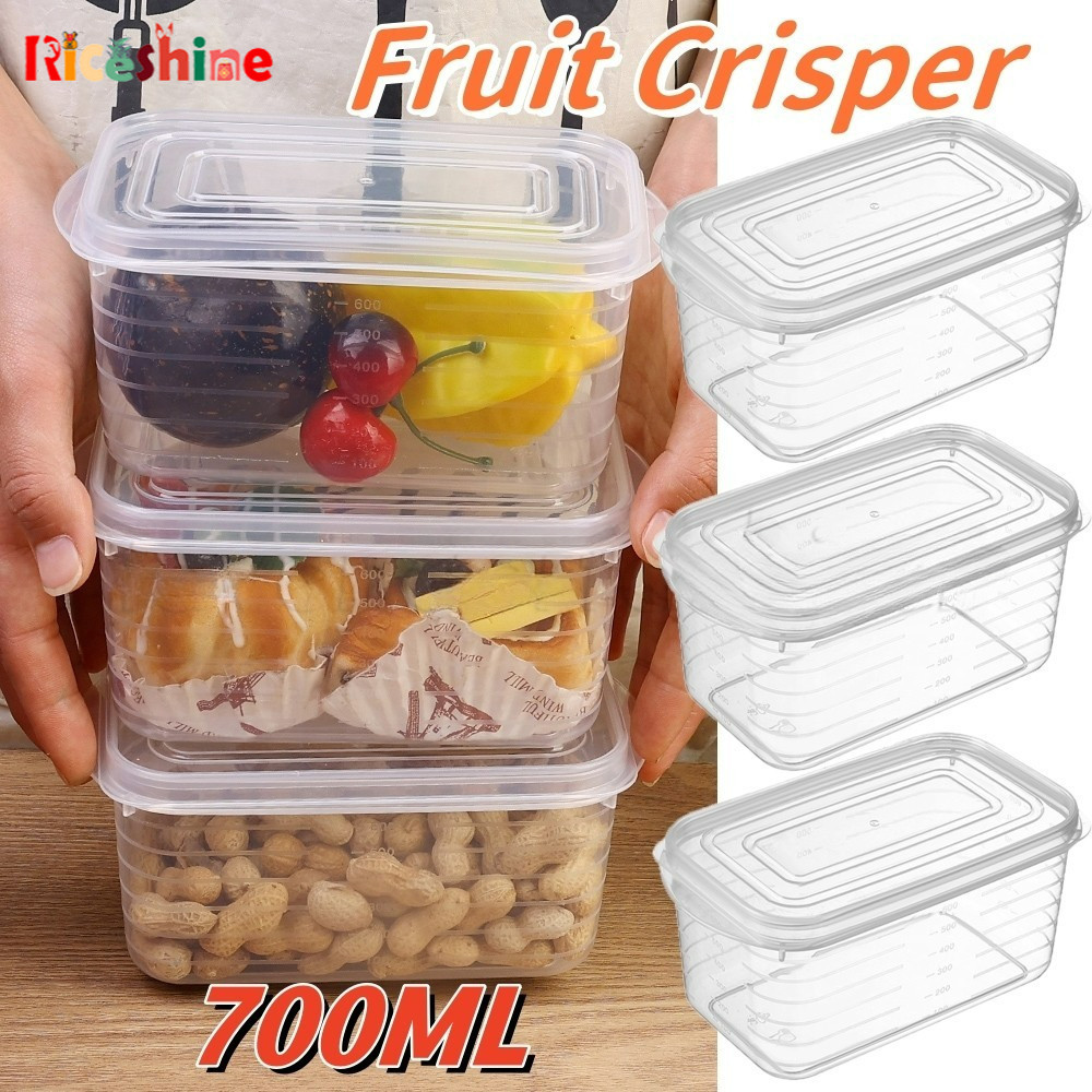 Transparent Plastic Freshness Preservation Boxes with Lid ...