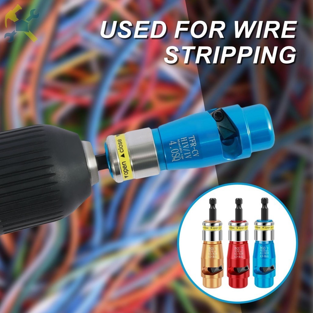 Wire Stripper Portable Cable Stripping Tool Fast Efficient Electric ...