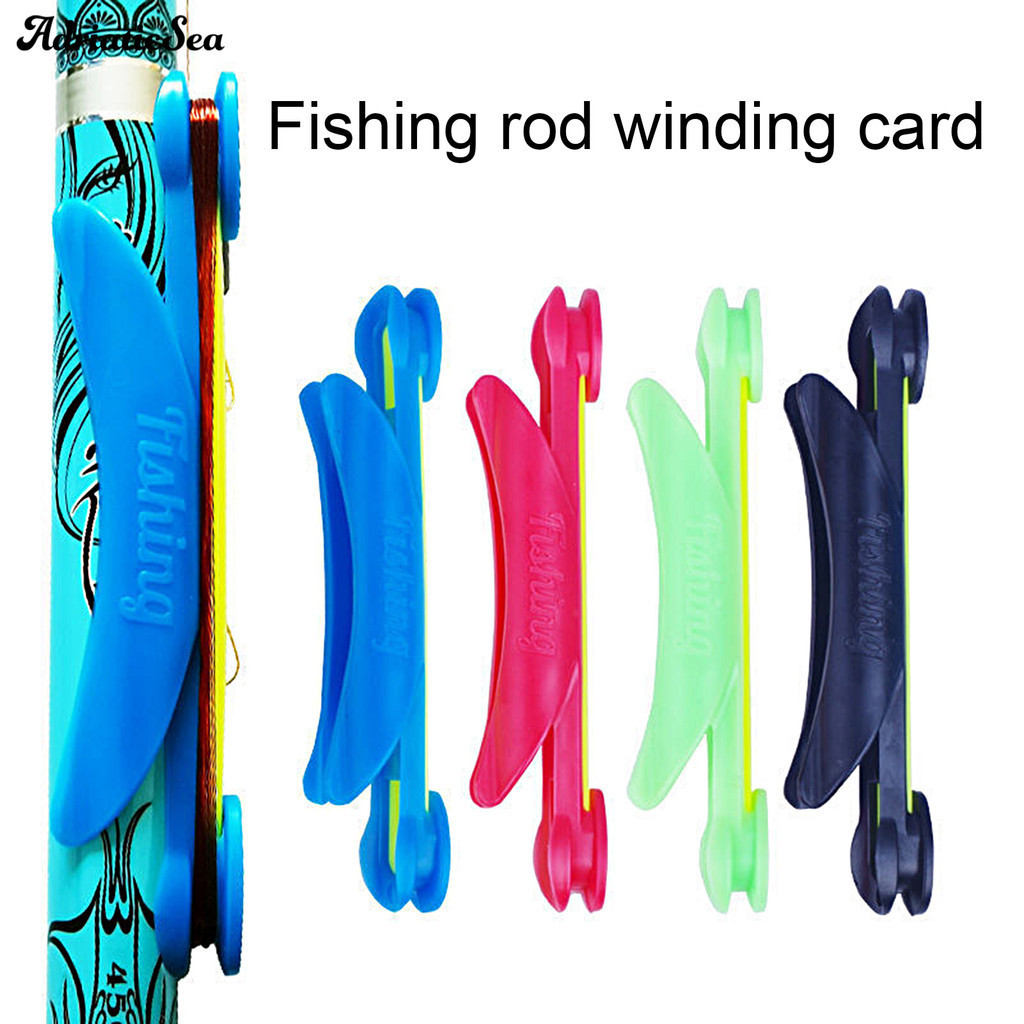 AD-Fishing Coiling Card Quick Installation Can Be Reused Not Hurt Line ...