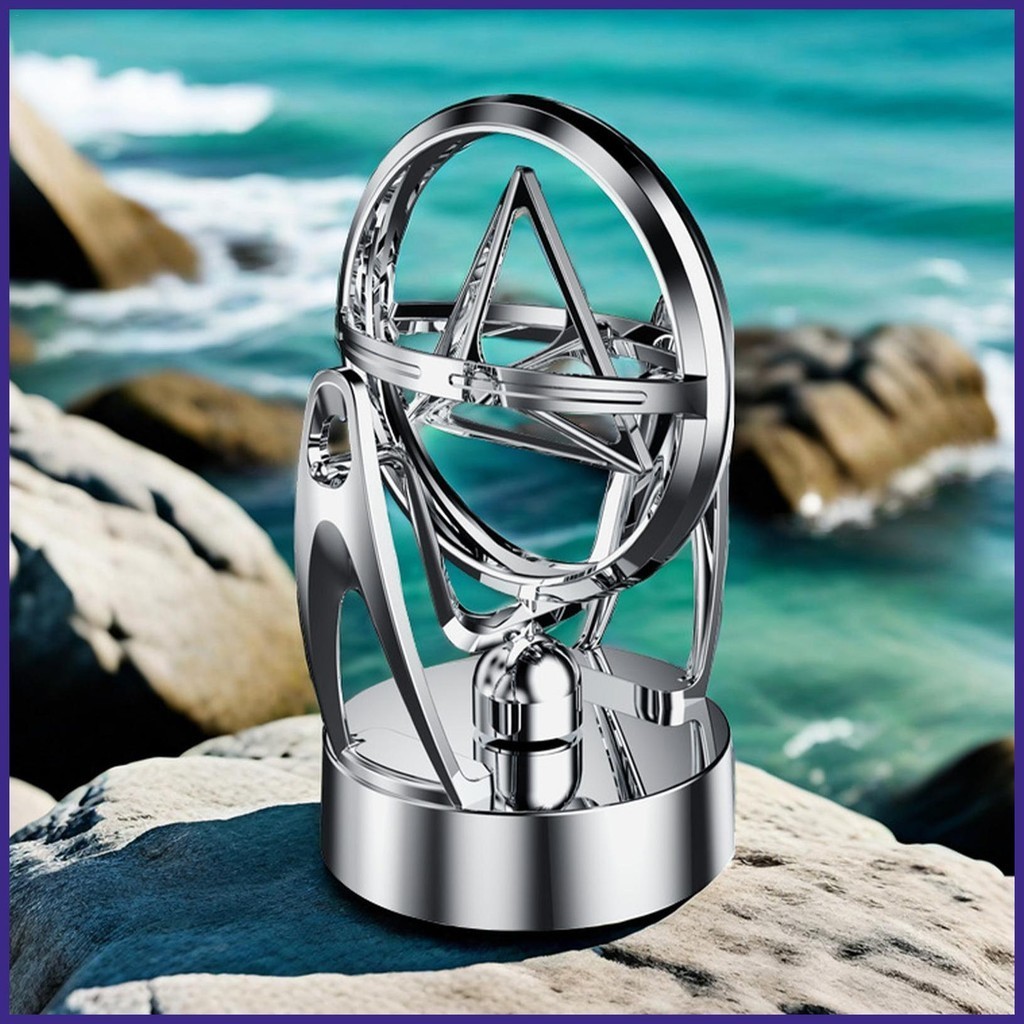 Kinetic Energy Desk Toys Perpetual Motion Rotation Model USB Magnetic ...