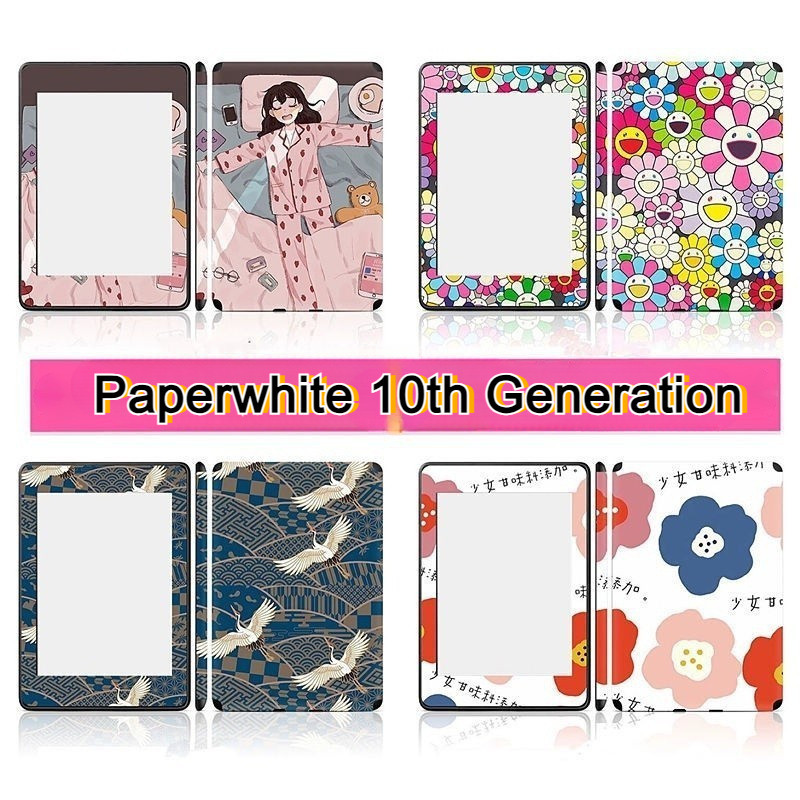 Kindle Paperwhite 10th Generation Sticker E-book Skin Cartoon ...