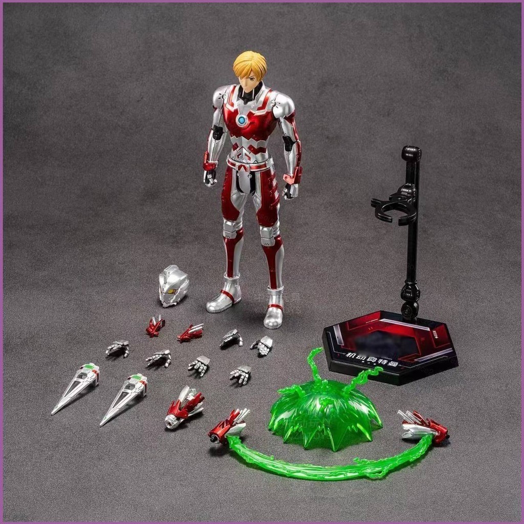 SQ2 Ultraman Suit Limiter Release Action Figure Movable Joint Ace Z ...