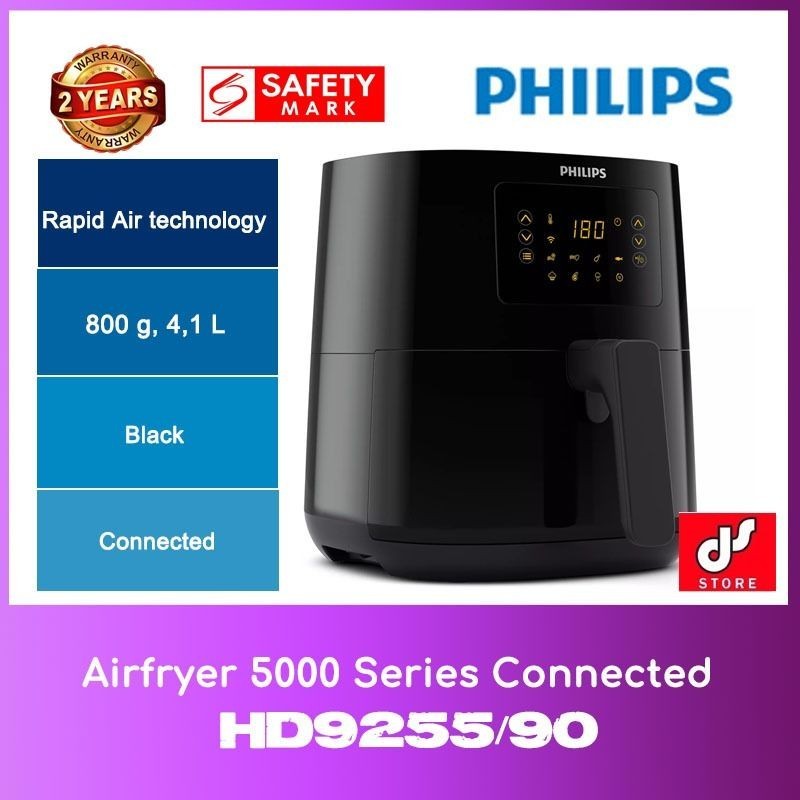 Philips HD9255/90 Airfryer 5000 Series Connected WITH | Shopee Malaysia