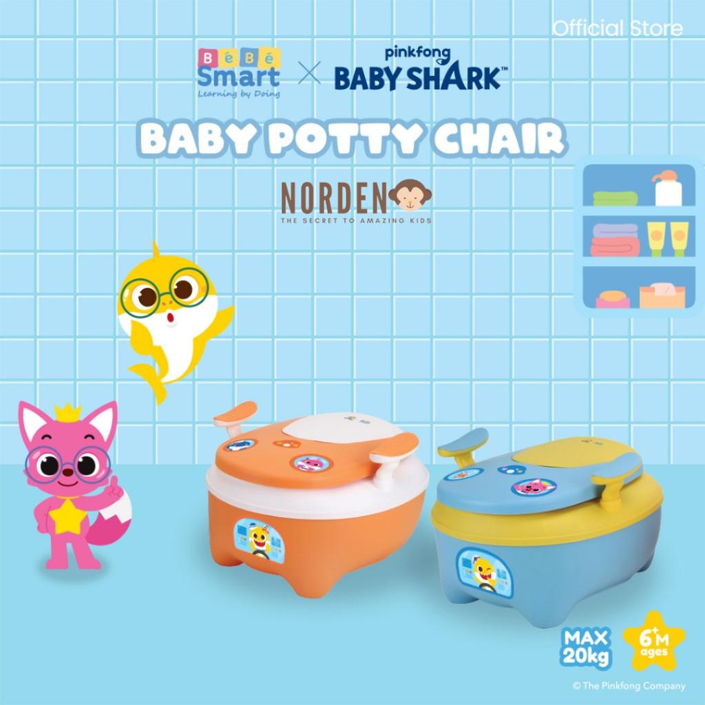 [ND] Bebe SMART X PINKFONG Baby Shark Toilet Training Children/Potty ...