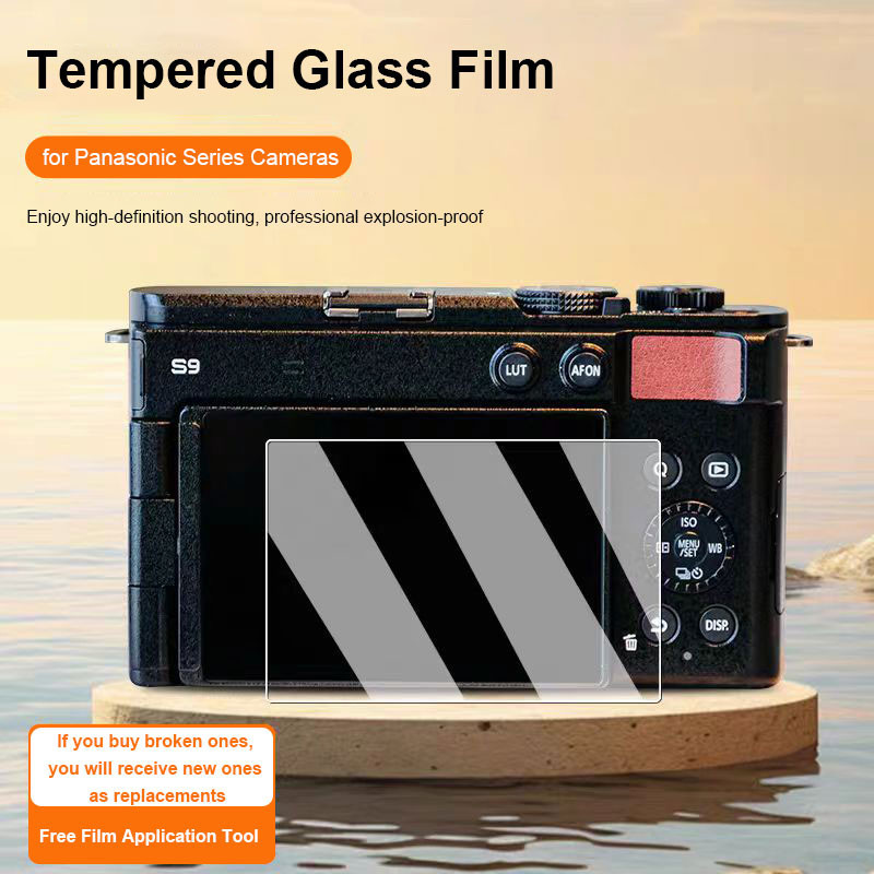 Newest Tempered Glass Screen Protector for Panasonic Lumix S9 S5 S5M2 S5II DC-S5II G7 Camera ...