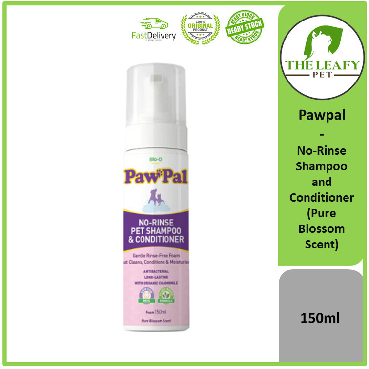 PAWPAL Pet No-Rinse Shampoo And Conditioner ( Pure Blossom Scent ...