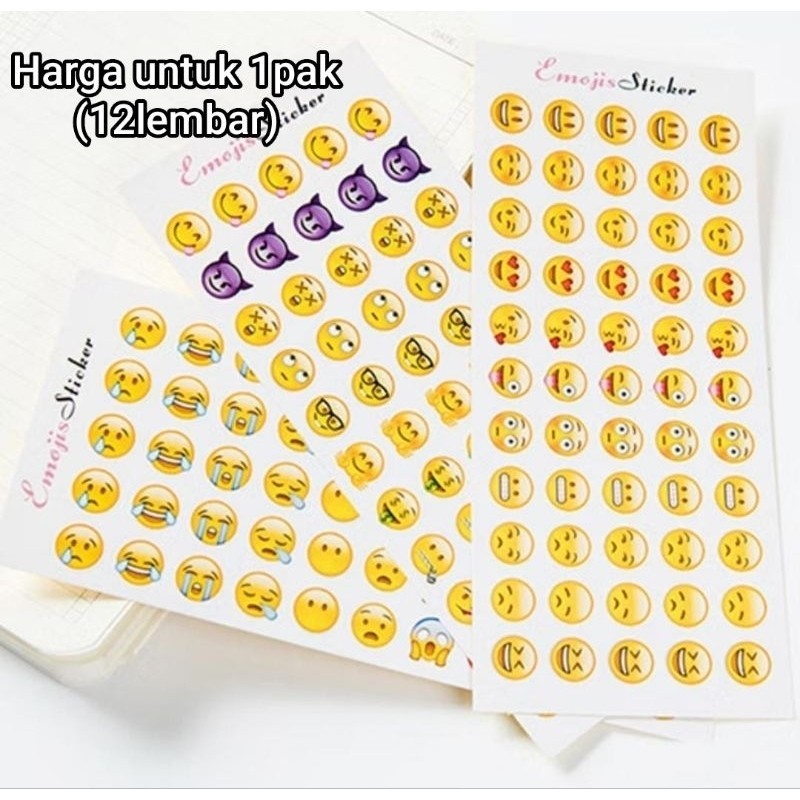 Mr SHOP [ST 06] Sticker Sticker Emoji Emoticon Reward Craft DIY Journal ...