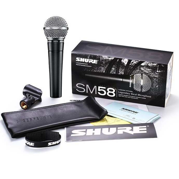 Shure SM58S dynamic microphone vocal microphone wired microphone stage ...