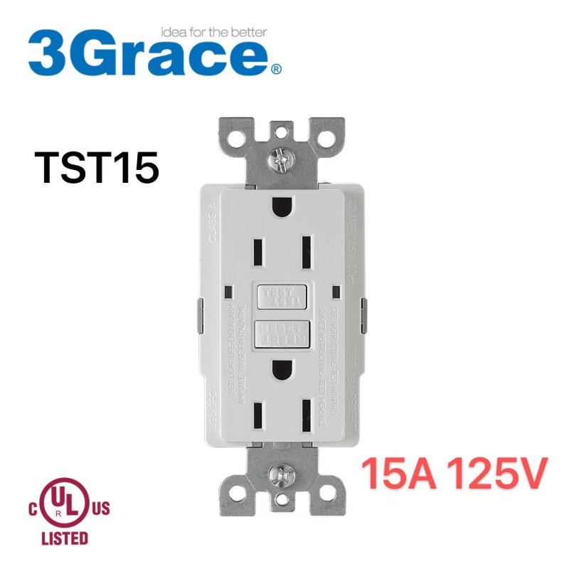 Taiwan US Socket American Standard GFCI Leakage Protection Socket with ...