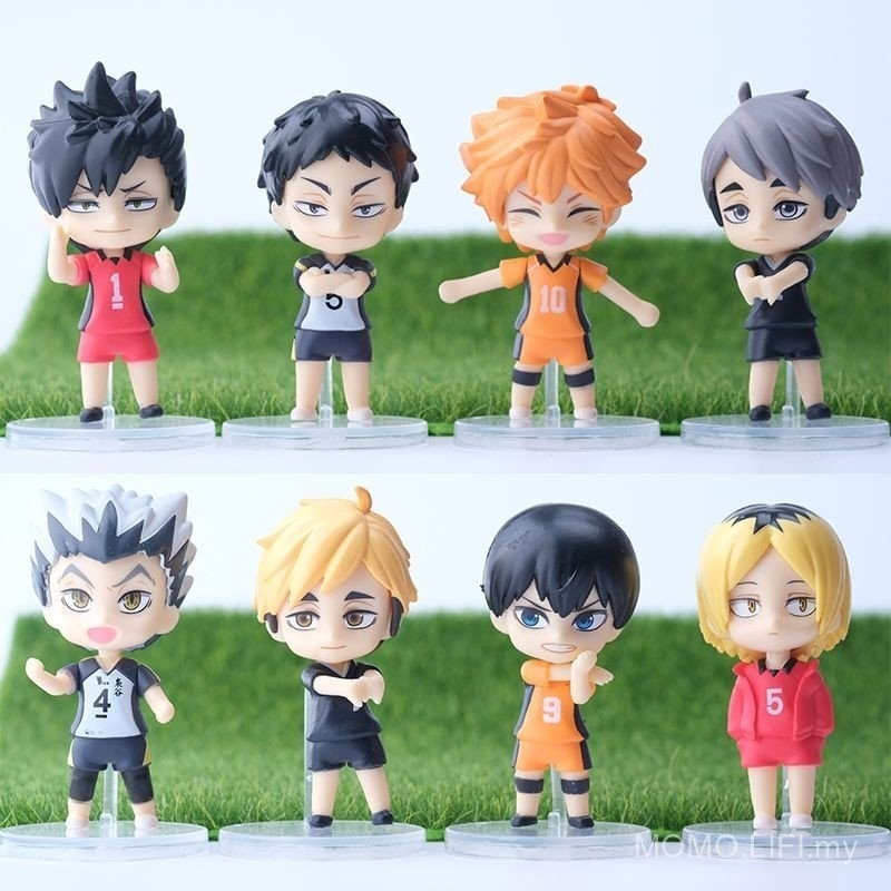 Anime Volleyball Teenager Figure Toru Kawagawa Hyuga Shoyo Kageyama ...