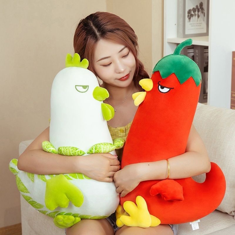 Spicy Chicken Doll Cute Dish Chicken Plush Toy Chick Doll Sand ...