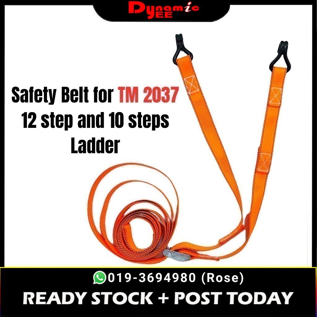 Safety Belt for TM 2037 12 step and 10 steps Ladder SB101 | Shopee Malaysia