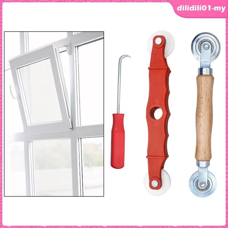 [DilidilidaMY] Window Screen Door Repair Window Rolling Portable for ...